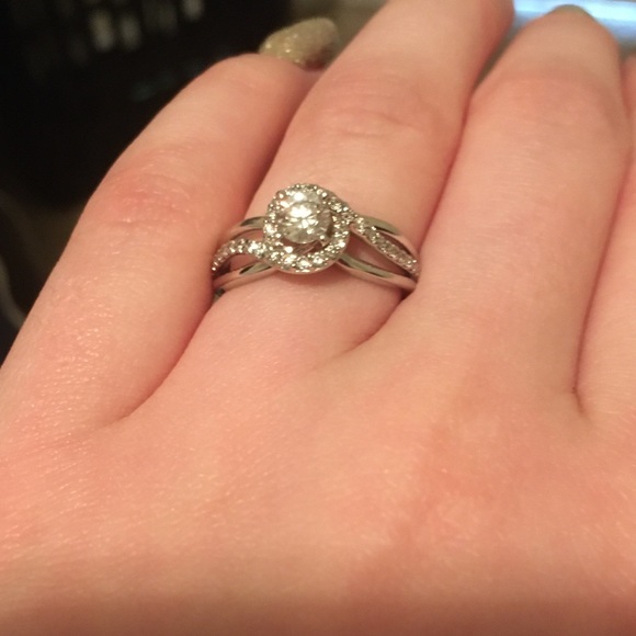 Helzberg Diamonds | Jewelry | 4k Gold 14 Ct Tw Diamond Engagement Ring ...